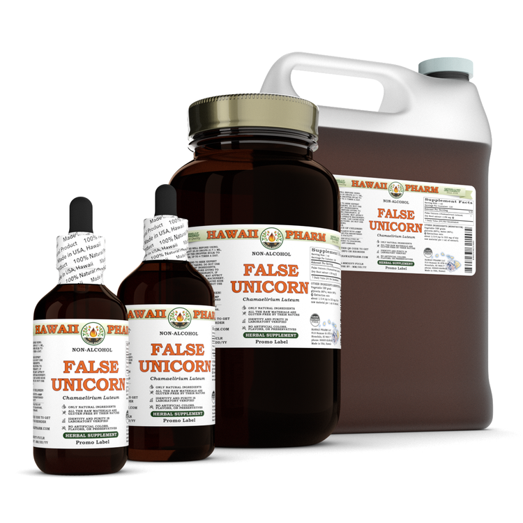 False Unicorn Alcohol-FREE Liquid Extract, False Unicorn (Chamaelirium ...