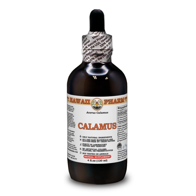 Calamus Liquid Extract, Organic Calamus (Acorus Calamus) Dried Root ...