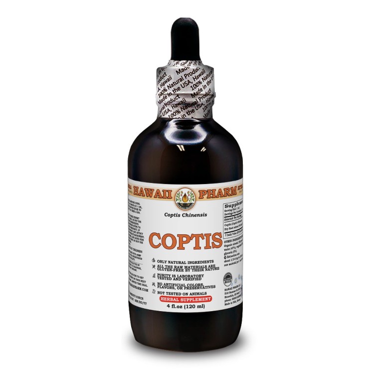 Coptis Liquid Extract, Coptis (Rhizoma Coptidis) Dried Root Tincture