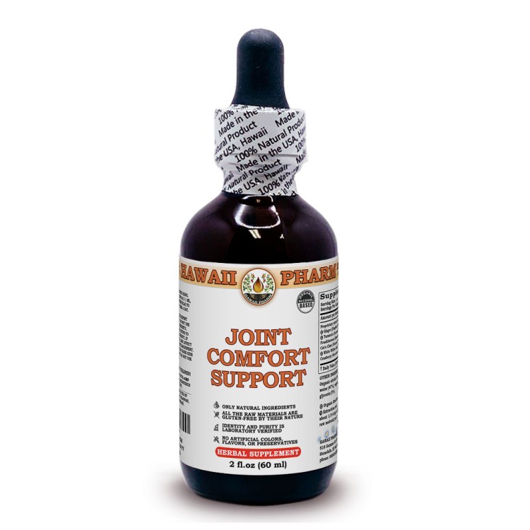 Joint Comfort Support Liquid Extract, Ginger root, Turmeric rhizome ...