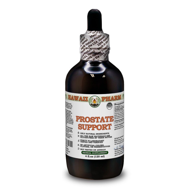 Prostate Support Alcohol-FREE Herbal Liquid Extract, Saw Palmetto Dried ...