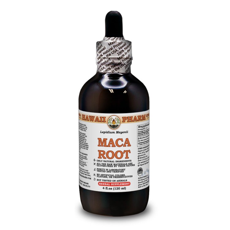 Maca Root Liquid Extract, Organic Maca (Lepidium Meyenii) Dried Root ...