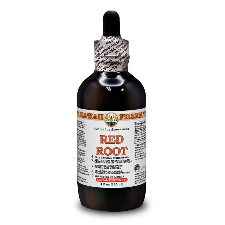 Red Root Liquid Extract, Red Root (Ceanothus Americanus) Dried Root ...