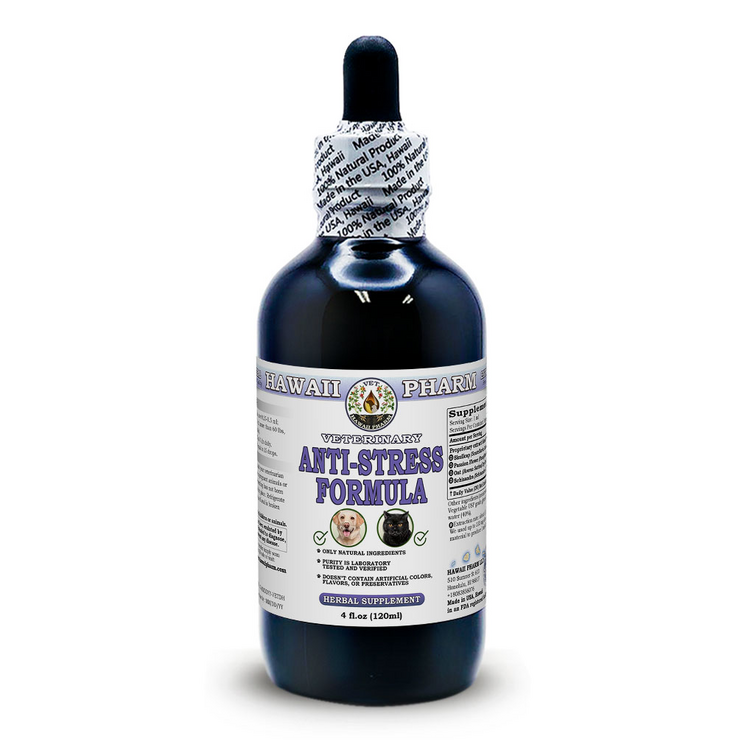Anti-Stress Formula, Veterinary Natural Alcohol-FREE Liquid Extract ...