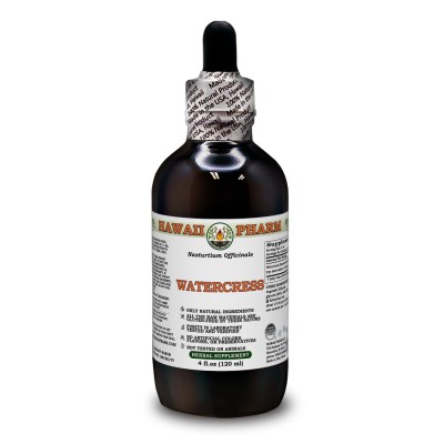 Watercress Alcohol-FREE Liquid Extract, OrganicWatercress (Nasturtium ...